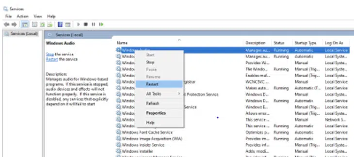 [Solved] The Audio Service is not running - TechColleague