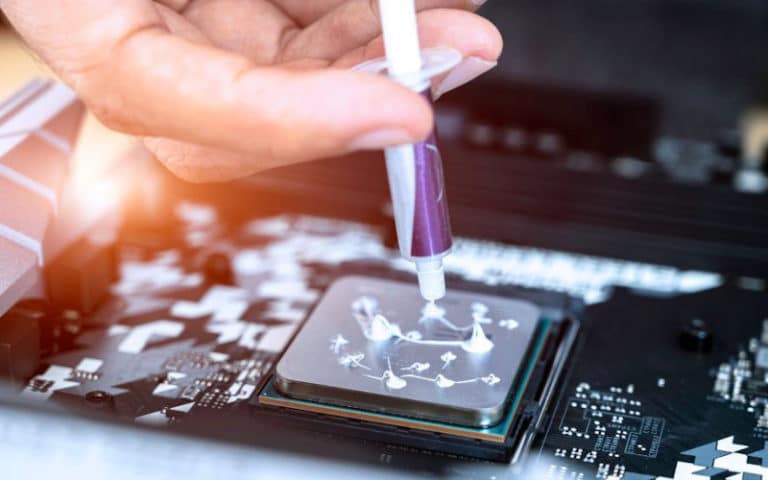 Thermal Paste on CPU Pins - TechColleague
