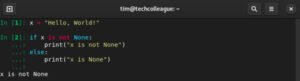 Python Check If Variable Is None - TechColleague