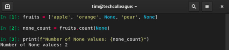 Python Check If Variable Is None - TechColleague