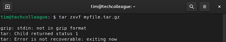How to Fix gzip stdin not in gzip format - TechColleague How to Fix gzip stdin not in gzip format - TechColleague